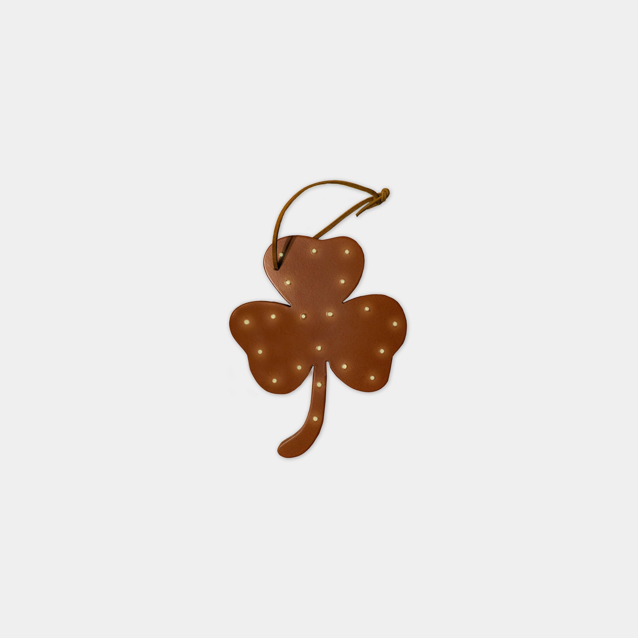 "The Hart" Clover Sign Ornament – Grayscale PA